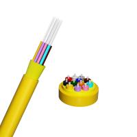 China GJFJV Indoor Fiber Optic Cable Single-mode PVC/LSZH 3.5mm/4.1mm for sale