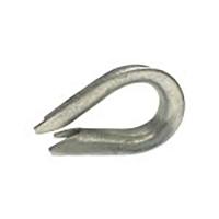 China Carbon Steel Wire Rope Thimbles for Lifting and Connecting for sale