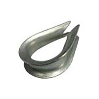 China Carbon Steel Wire Rope Thimbles for Lifting and Connecting for sale