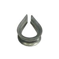 China Carbon Steel Wire Rope Thimbles for Lifting and Connecting for sale