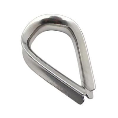 China Carbon Steel Wire Rope Thimbles for Lifting and Connecting for sale