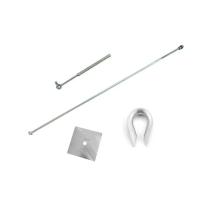 China Stay Rod for Fiber Optic Cable Anchoring - Malleable Cast Iron for sale