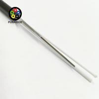 China ASU Mini ADSS Outdoor Fiber Optic Cable 12-24 Cores G.652D G.657A1 for sale
