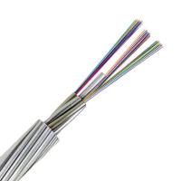 China OPGW Fiber Optic Cable 12-144 Cores Stainless Steel Tube Structure for sale
