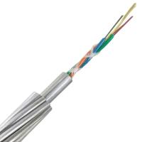 China OPGW Fiber Optic Cable 12-144 Cores Stainless Steel Tube Structure for sale
