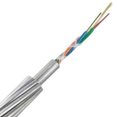 China 36 Core OPGW Fiber Optic Cable with Steel Wire Strength for sale