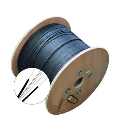 China GJXFH 2 Core Indoor Fiber Optic Cable with FRP Strength Member for sale