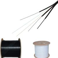 China GJXFH Indoor Fiber Optic Cable 12 Cores PVC White for sale