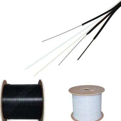 China GJXFH Indoor Fiber Optic Cable 12 Cores PVC White for sale