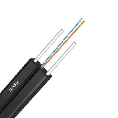 China GJXFH 8-Core Indoor Fiber Optic Cable LSZH PE Self-Supporting for sale
