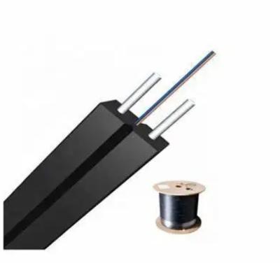 China GJXH 6-Core Indoor Fiber Optic Cable Black FTTX Network for sale