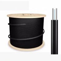 China GJXH Indoor Fiber Optic Cable Single Mode FTTH 1km LSZH PVC for sale
