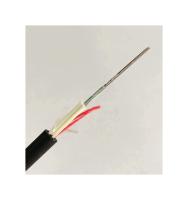 China ASU-8b1.3 Outdoor Fiber Optic Cable 8 Cores FRP Strength PE Jacket for sale