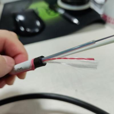 China ASU Mini ADSS Fiber Optic Cable 6-12 Fibers 80-120m Span for sale
