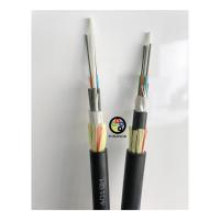 China ADSS Fiber Optic Cable 48 Core GYXTW GYTS GYTA GYFTY Black PE for sale