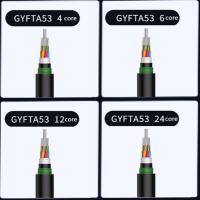 China GYFTA53 36-Core Double Armored Direct Burial Fiber Optic Cable for sale