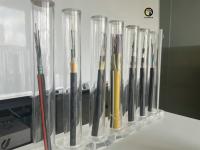 China 24 Core ADSS Fiber Optic Cable Single-Mode LSZH Aerial for sale