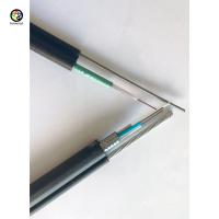 China 24 Core Aerial Figure 8 Fiber Optic Cable GYFTC8Y Black PE/LSZH for sale