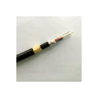 China 24 Core ADSS Fiber Optic Cable Aerial Installation Single-mode for sale
