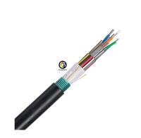 China 12 Fiber OS2 Armored Duct Cable GYTS-24B1.3 Steel Tape PE Jacket for sale