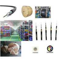 China 72 Core ADSS Fiber Optic Cable with FRP Strength Member for sale