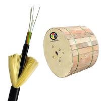 China 144 Core ADSS Fiber Optic Cable G652D Single-Mode Aerial Installation for sale
