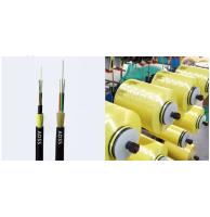 China 144 Core ADSS Fiber Optic Cable G652D Single-Mode Aerial Installation for sale