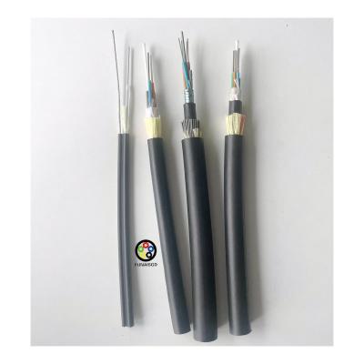 China ADSS Fiber Optic Cable 60 Cores Single-mode Aerial Installation 100m for sale