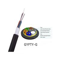 China GYFTY-G Anti Rodent Fiber Optic Cable PE Jacket Loose Tube Single Mode for sale