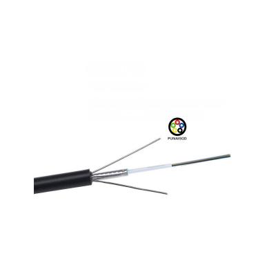 China GYXTW-8b1.3 Outdoor Armored Fiber Optic Cable 8 Core Aerial for sale