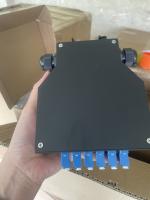 China DIN Rail Fiber Optic Splice Terminal Box 12 Port FTTH Patch Panel for sale