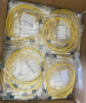 China LC/UPC Duplex Single Mode Fiber Patch Cord 2m LSZH Sheath for sale