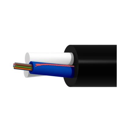China 6 Core ASU ADSS Fiber Optic Cable G.652D Aerial Self-Supported for sale