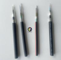 China 72 Core GYTS Armored Duct Fiber Optic Cable Steel Tape HDPE for sale