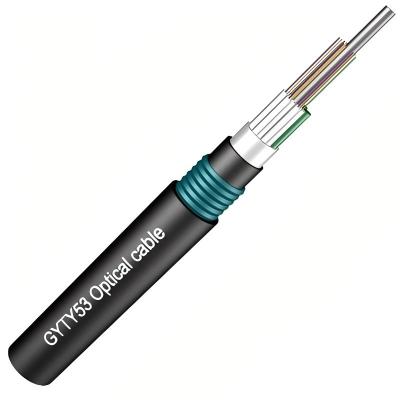China 24 Core GYTY53 Direct Buried Fiber Optic Cable for sale