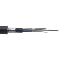China 12 Core GYTY53 Direct Buried Fiber Optic Cable PE LSZH Jacket for sale