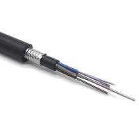 China 12 Core GYTY53 Direct Buried Fiber Optic Cable PE LSZH Jacket for sale
