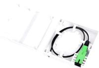 China SC Fiber Optic Desktop Enclosure for FTTH Wall Mounting for sale