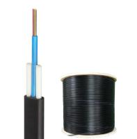 China Outdoor FTTH Aerial Fiber Optic Cable 2-12 Core Single-mode Flat Drop for sale