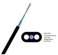 China GYFXTBY Outdoor Fiber Optic Cable 2-12 Core Single Mode Aerial for sale
