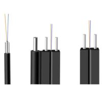 China FTTH Outdoor Drop Cable GJYXCH 1 Core G657A1 Steel Wire LSZH for sale