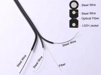 China FTTH Outdoor Drop Cable GJYXCH 1 Core G657A1 Steel Wire LSZH for sale