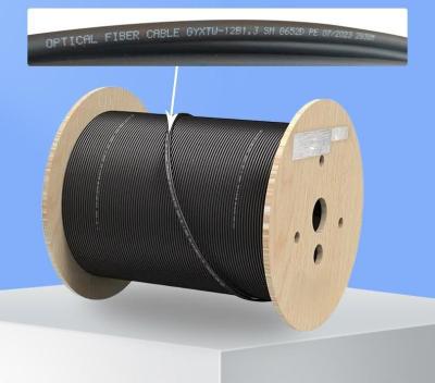 China GYXTW Outdoor Aerial Fiber Optic Cable 2-24 Core Single Mode for sale