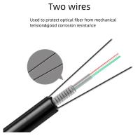 China GYXTW Outdoor Fiber Optic Cable 6-24 Core Aerial Armored for sale