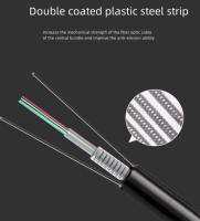 China GYXTW Outdoor Fiber Optic Cable 12 Core G652D Single Mode Aerial for sale