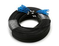 China FTTH Self-Supporting GJYXCH Indoor Single-Mode Fiber Cable 12 Cores for sale