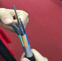 China 36 Core Armored Duct Cable GYTS-36B1.3 Steel Tape PE Jacket for sale