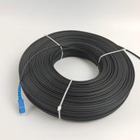 China LC/UPC Drop Cable Patch Cord 20m FTTH G.652D/G657a1 Fiber for sale