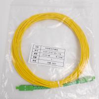 China FTTH LC/UPC Fiber Optic Patch Cord 3m G.652D/G657A1 for sale