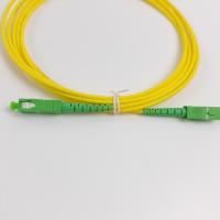 China FTTH LC/UPC Fiber Optic Patch Cord 3m G.652D/G657A1 for sale